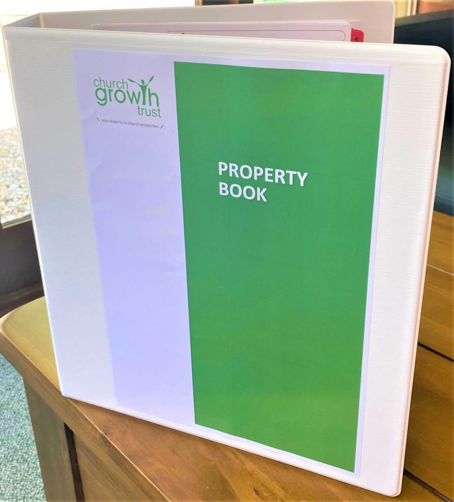 Property book provided to all occupying churches - Church Growth Trust